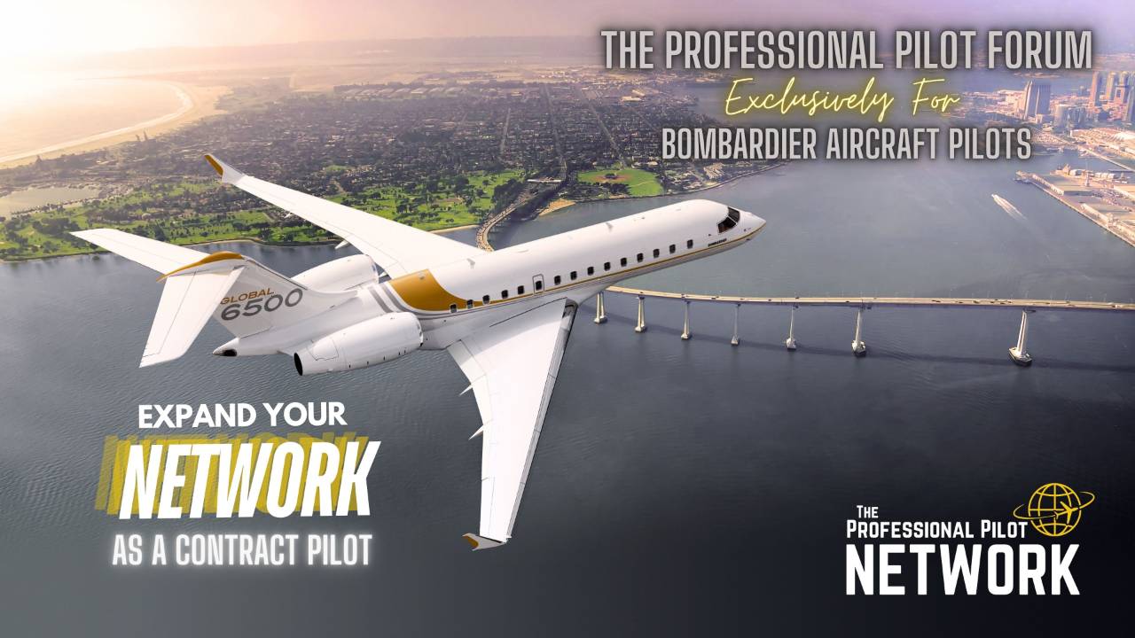 Contract Opportunities For Pilots Of The BOMBARDIER Aircraft