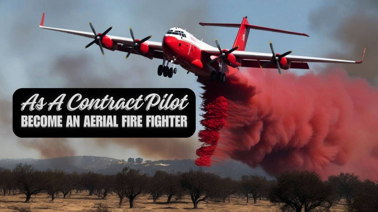 Become An Aerial Firefighter As A Contract Pilot