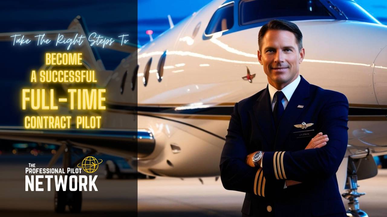 Take The Right Steps To Become A Full-Time Contract Pilot