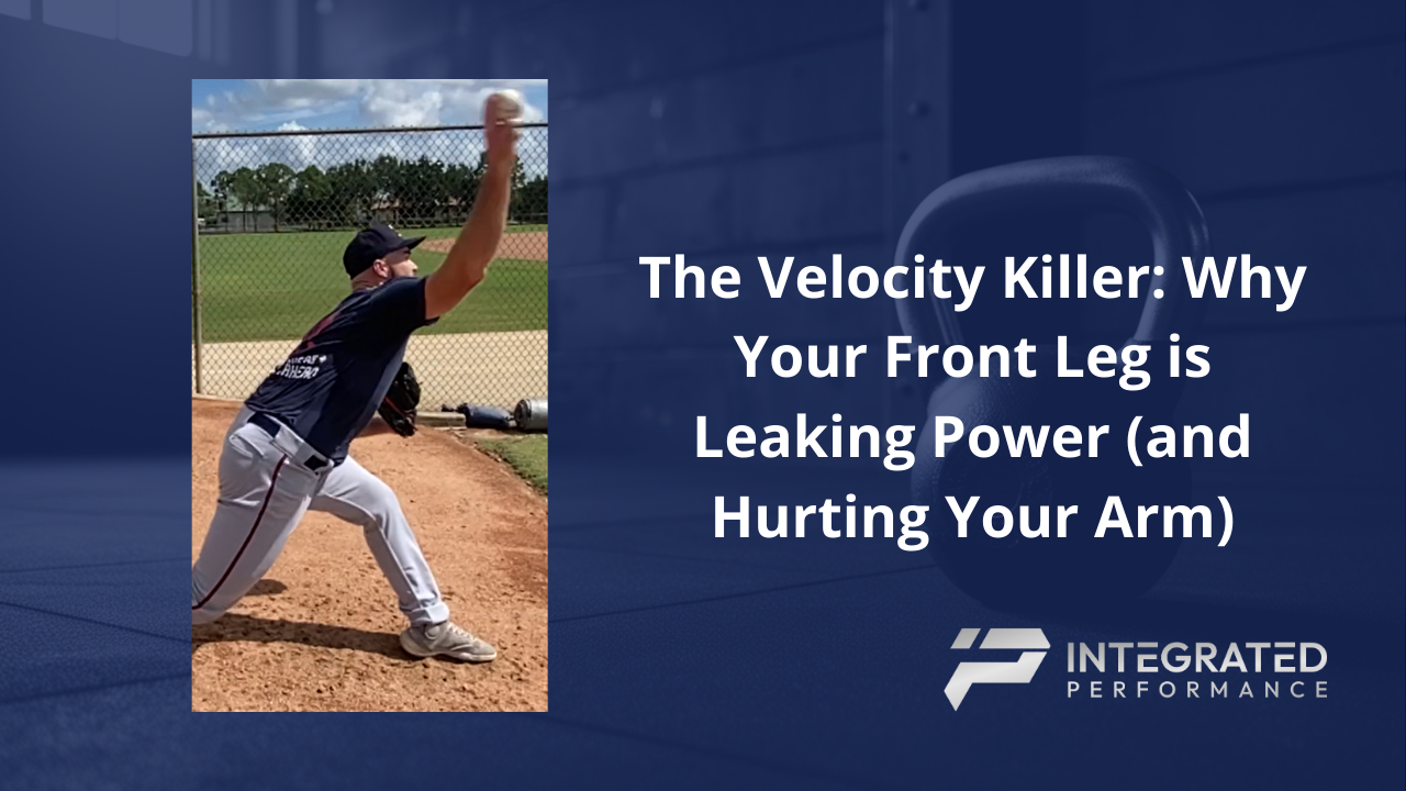 How a Poor Lead Leg Block Kills Velocity & Causes Pain