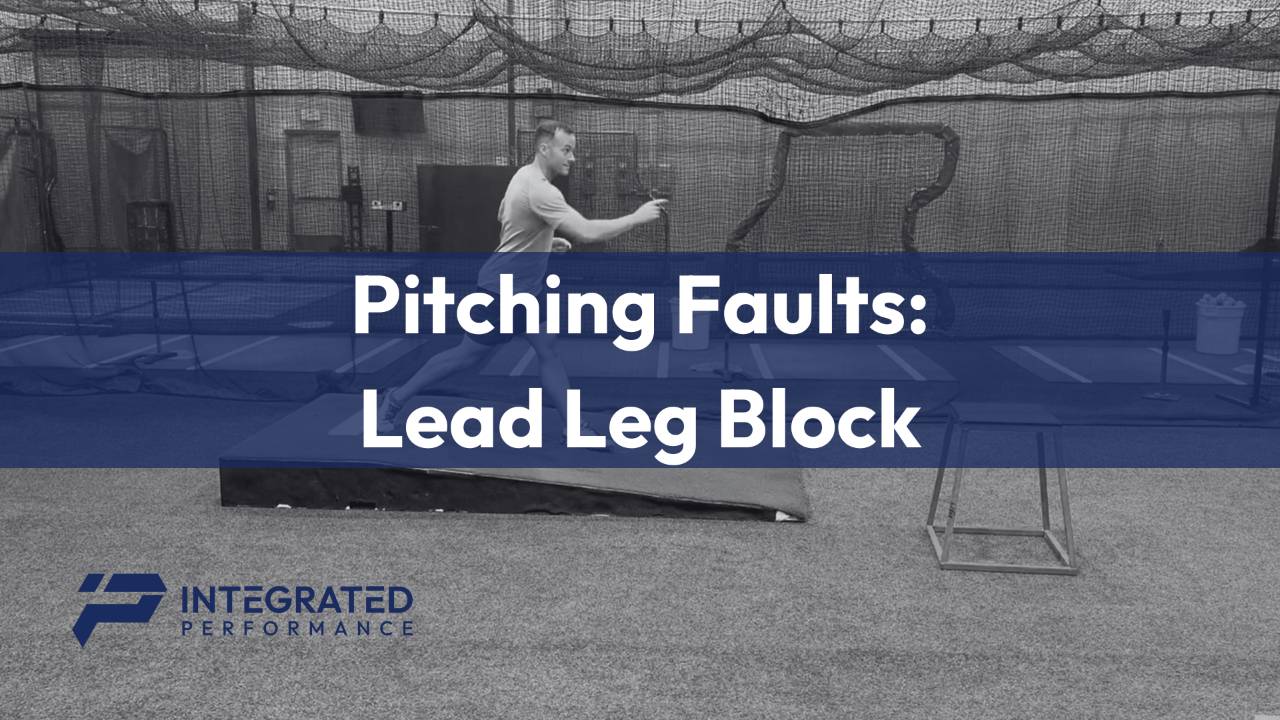 Pitching Mechanical Faults: Lead Leg Block