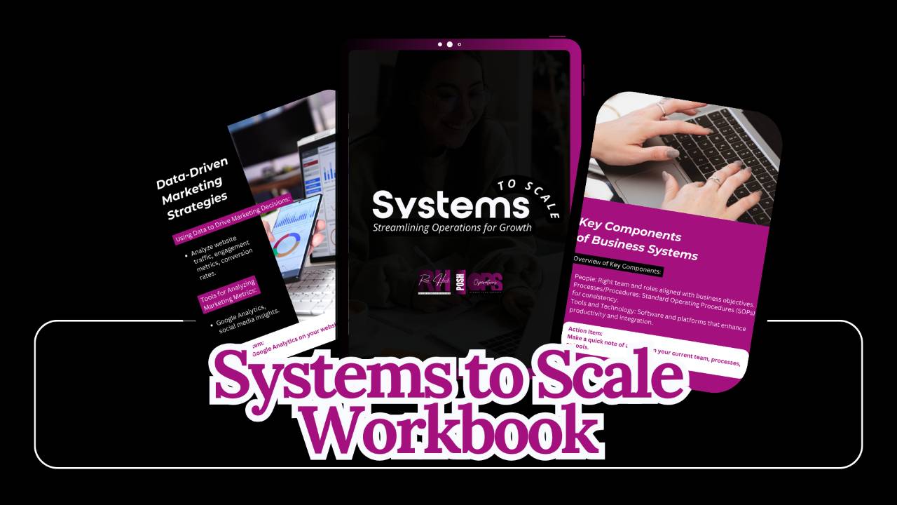 Systems to Scale Your Business Workbook