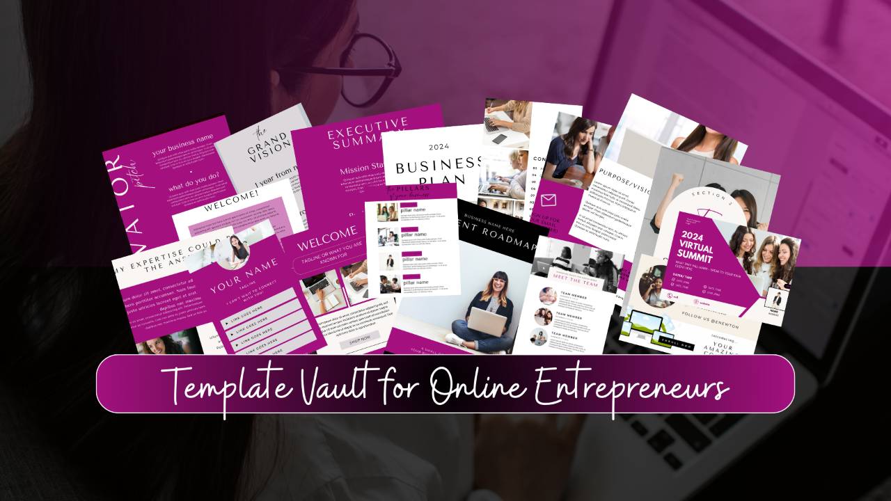 Template Vault for Online Entrepreneurs