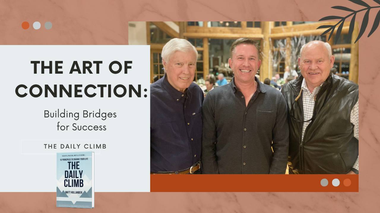 🖼The Art of Connection: Building Bridges for Success