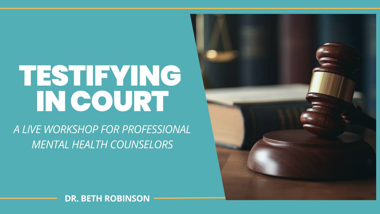 Testifying in Court with Dr. Beth Robinson