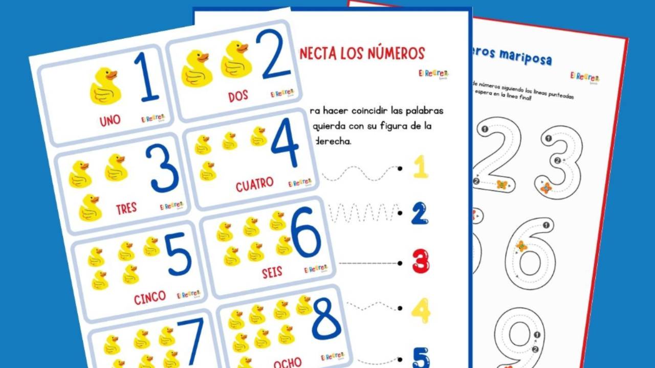 Free Numbers activities in Spanish for kids