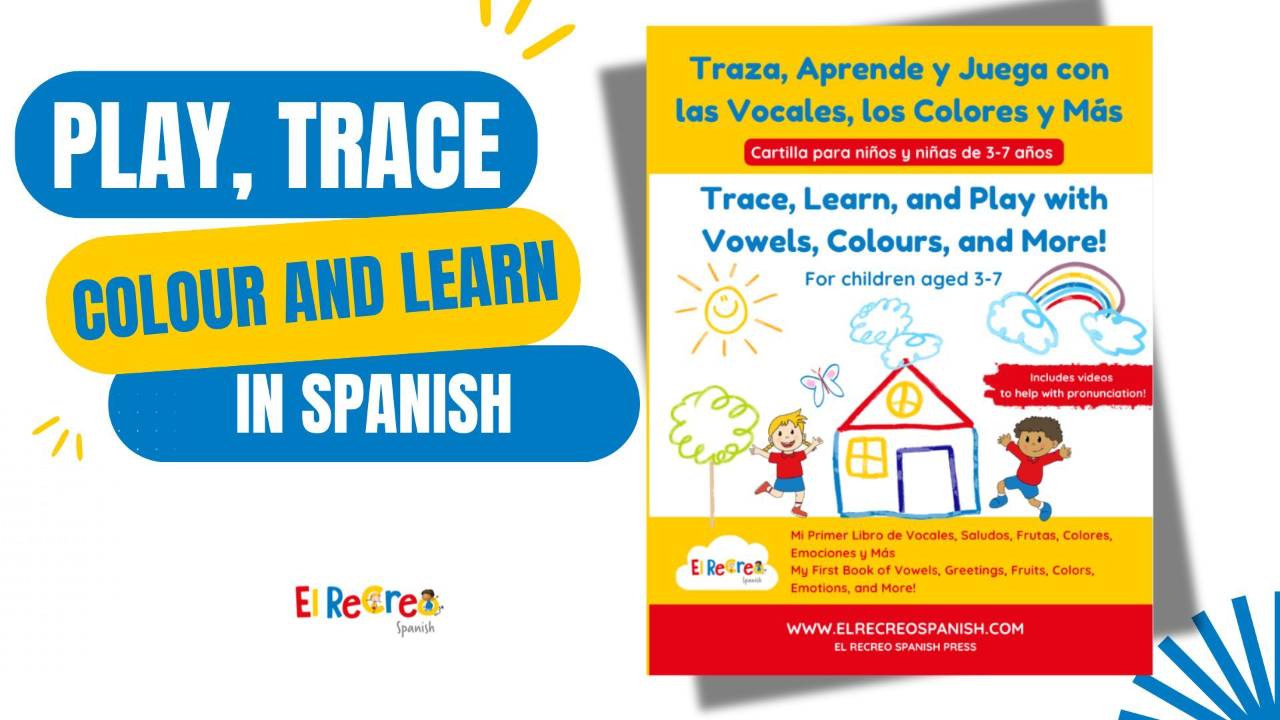 Spanish Activity Book for Kids Aged 3–7 | Join the Waitlist Today!