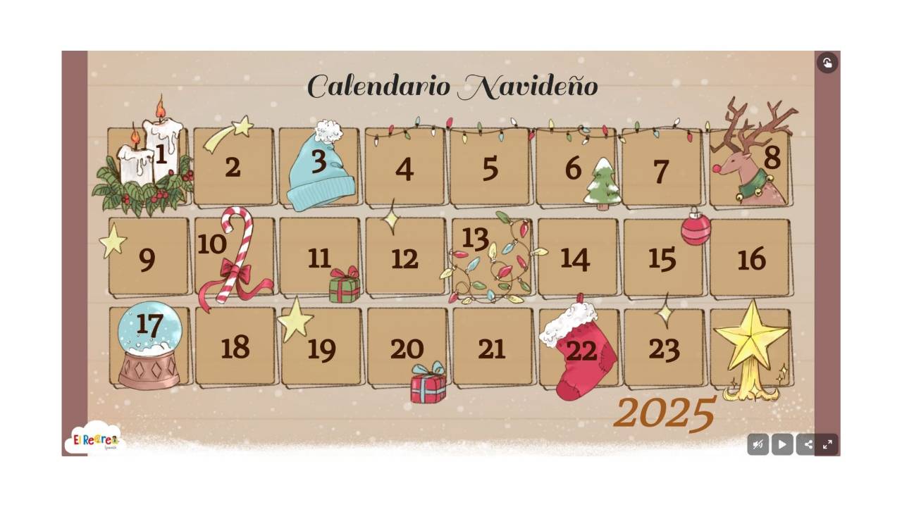 Actividades de Navidad en Español para Niños: Cuadernillo & Calendario