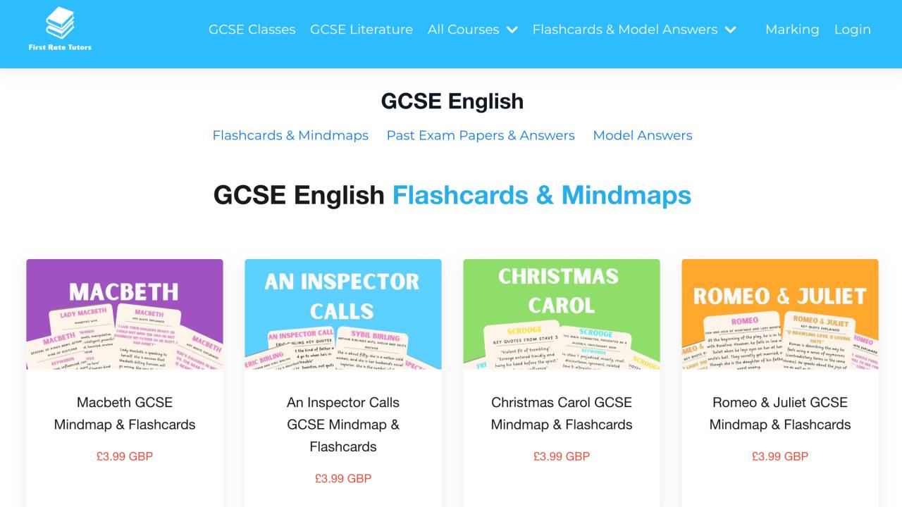 Flashcards & Mindmaps