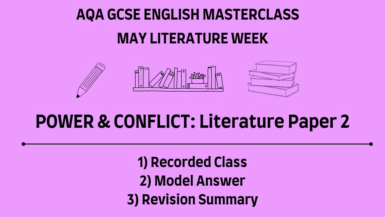 May - AQA Power & Conflict Class