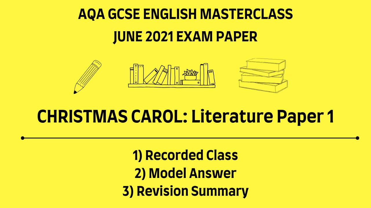 REAL MAY -AQA Christmas Carol