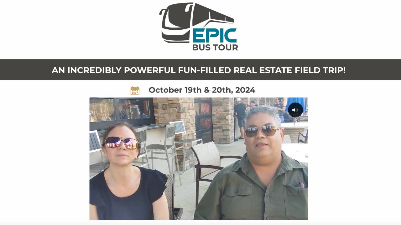 EPIC Real Estate Investing Bus Tour