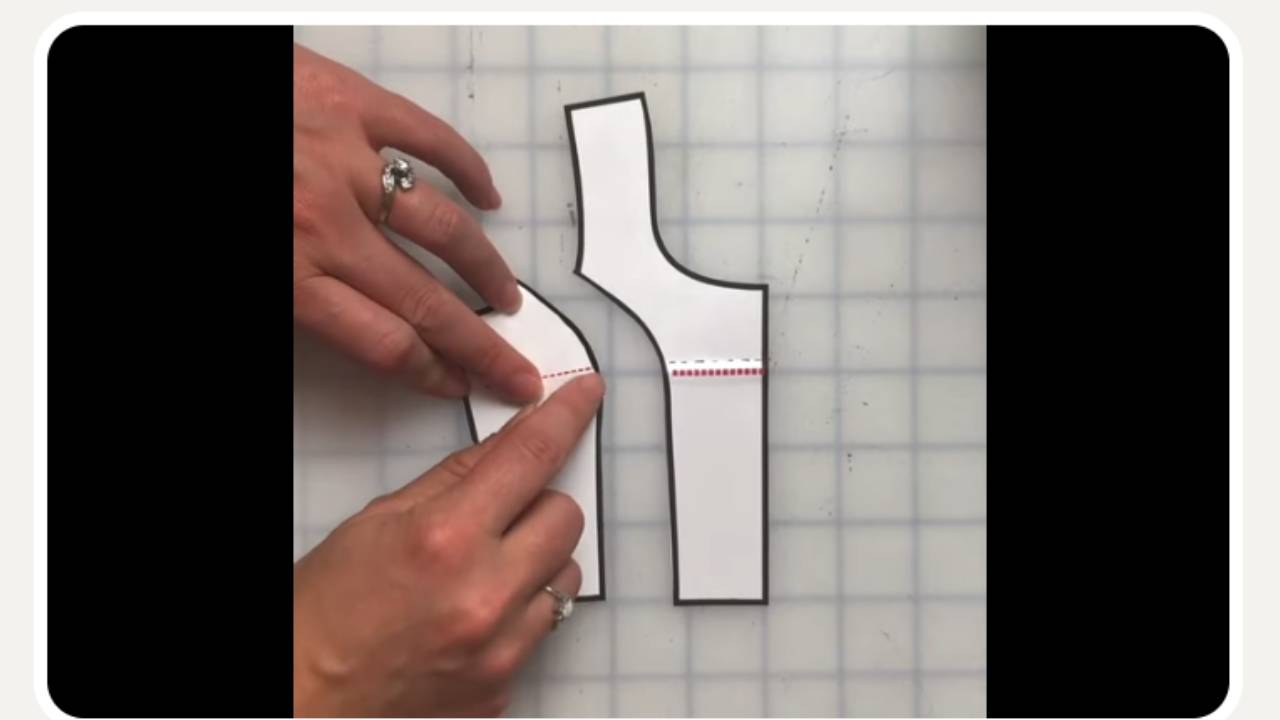 Small Bust Adjustment – Princess Seams Pattern Correction