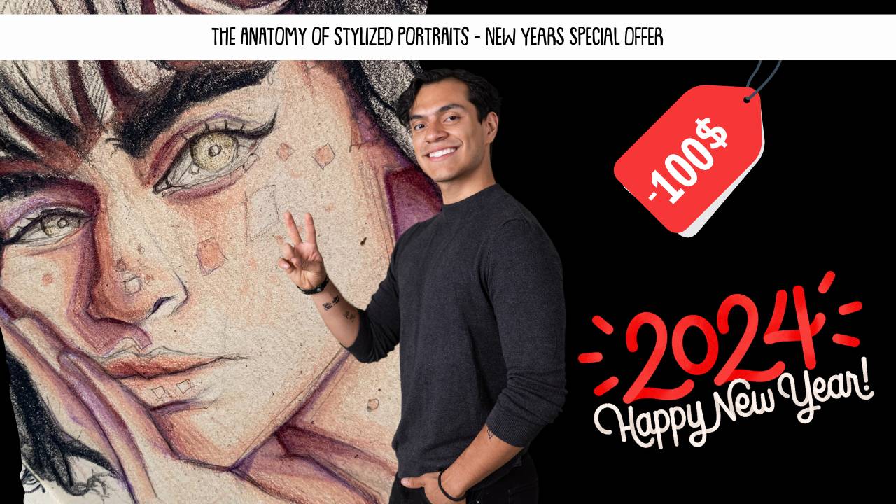 The Anatomy of Stylized Portraits: BLACK FRIDAY OFFER 🖤