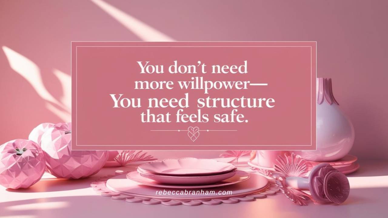 You Don’t Need More Willpower—You Need Safe Structure