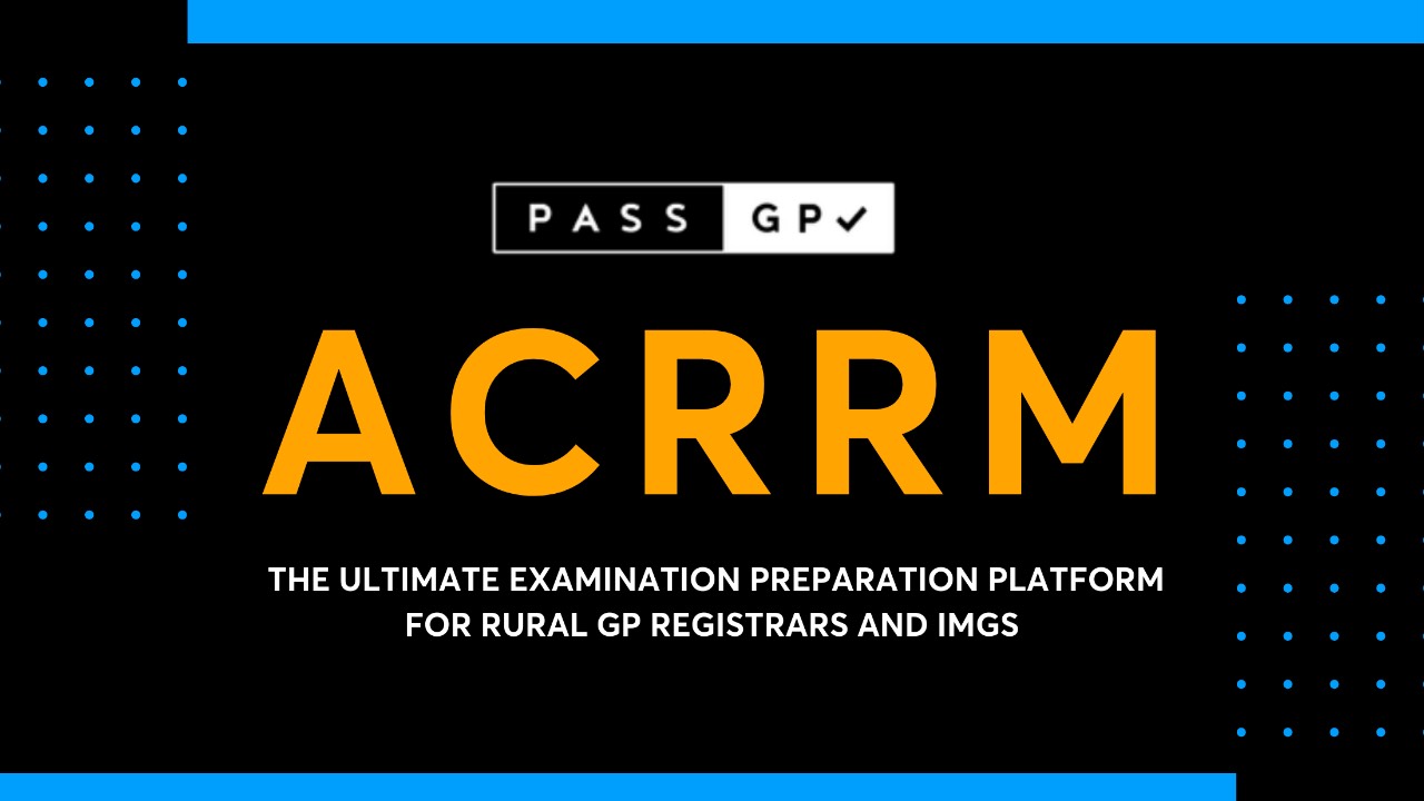 The Ultimate ACRRM STAMPS Exam Bank - PassGP