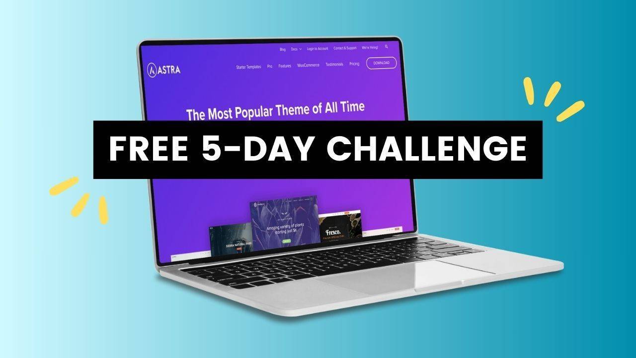 5-Day Launch Your Blog Biz Challenge