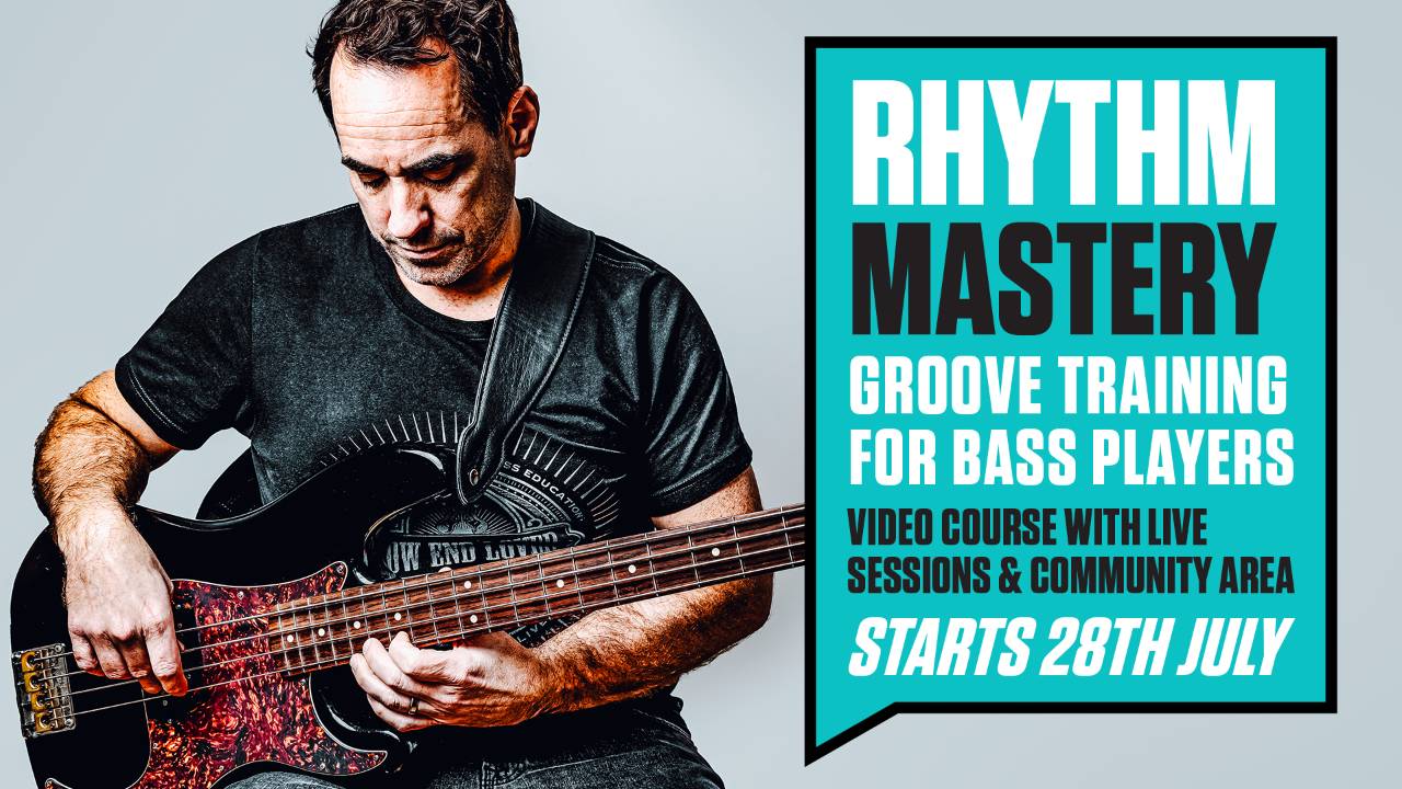 'Rhythm Mastery' Bass Course Information Page