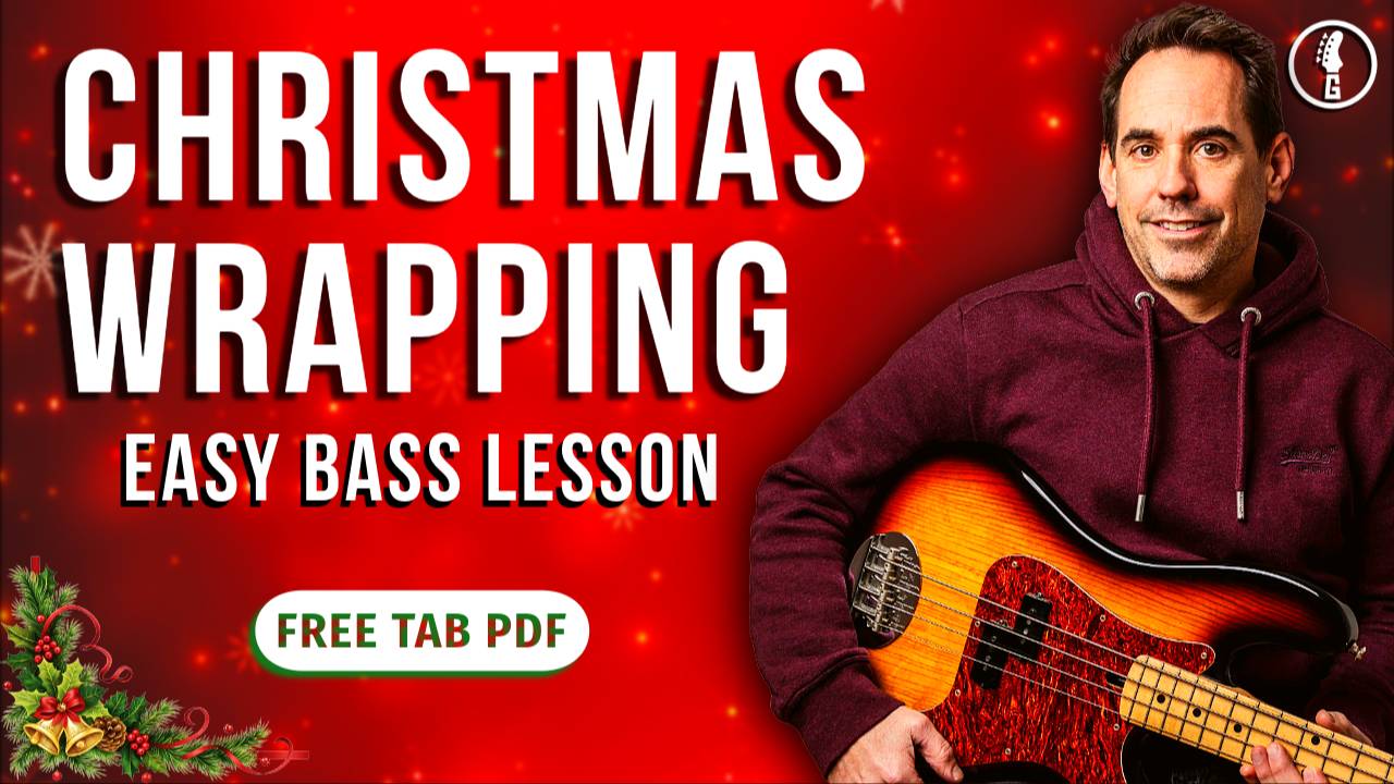 Christmas Wrapping Bass Lesson
