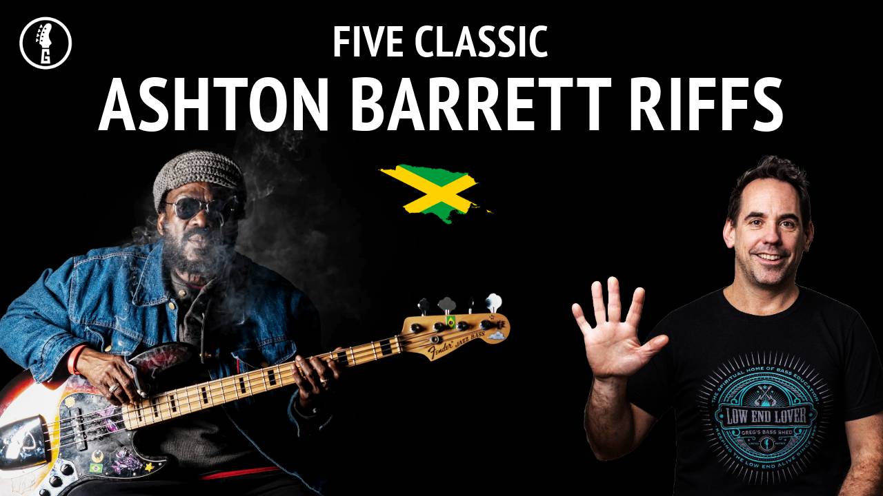 Five Aston Barrett Bass Riffs