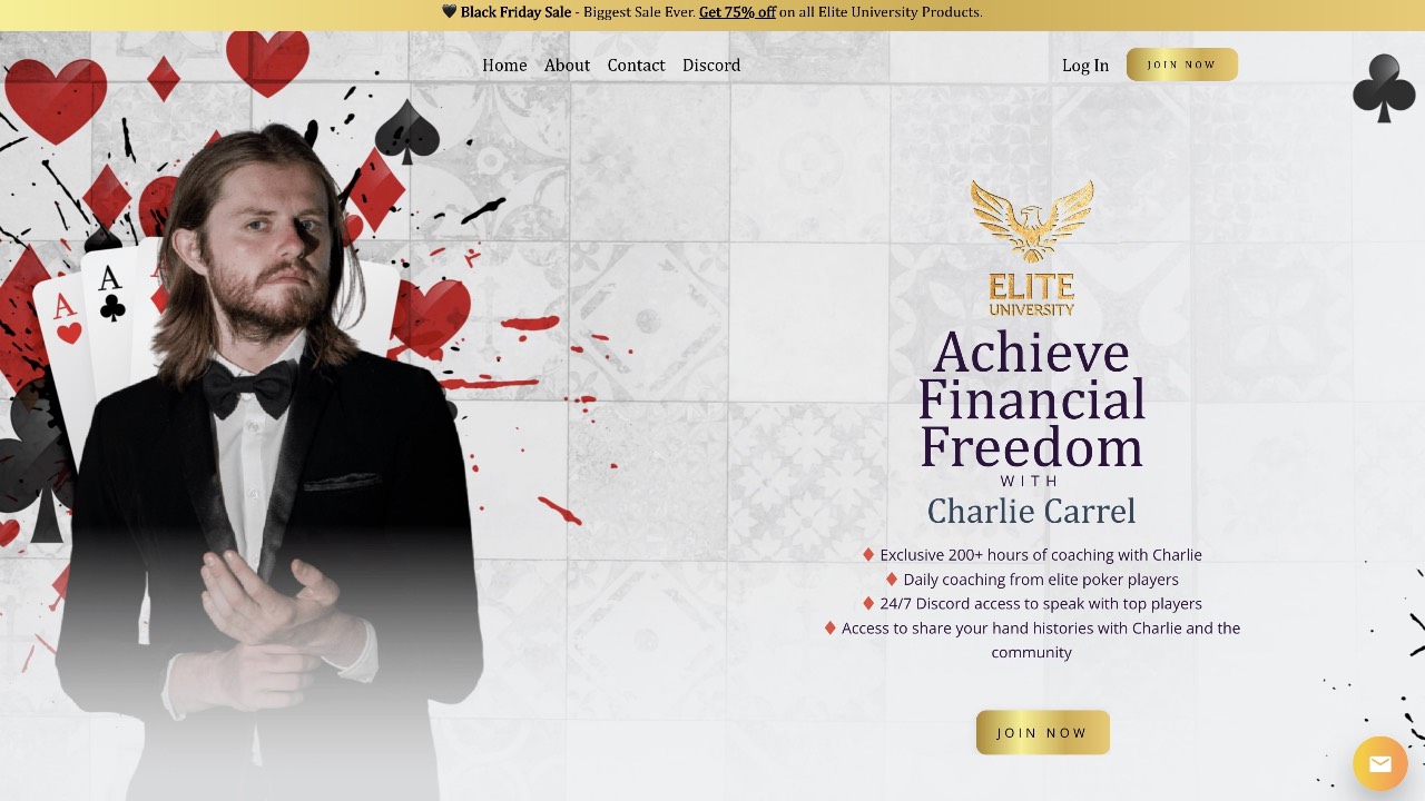 Elite University | Achieve Financial Freedom through Poker