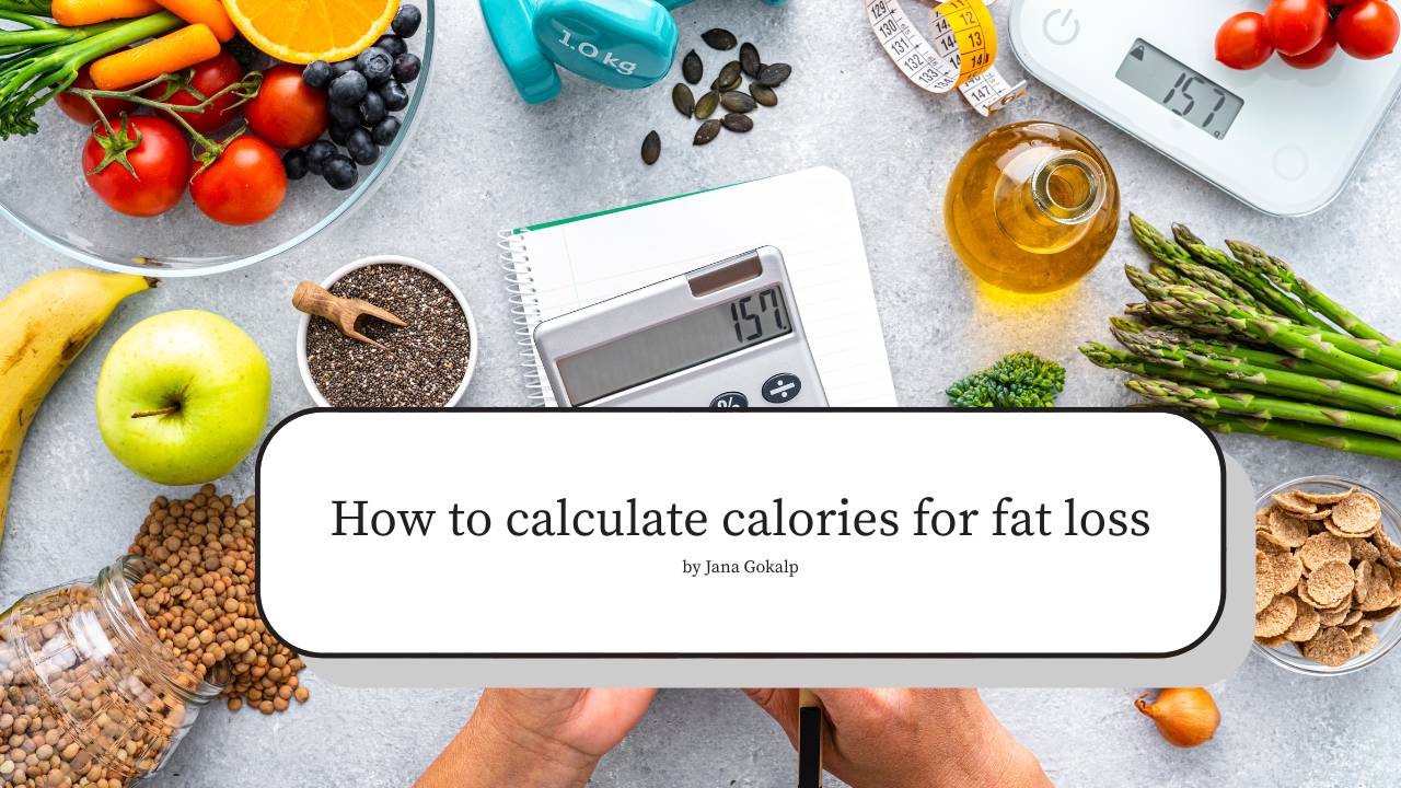 How to calculate calories for fat loss