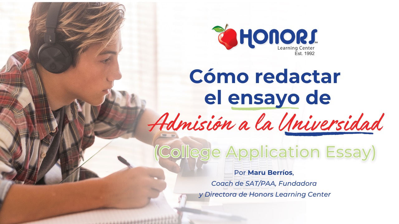 ¿Cómo redactar el ensayo de admisión a la universidad?