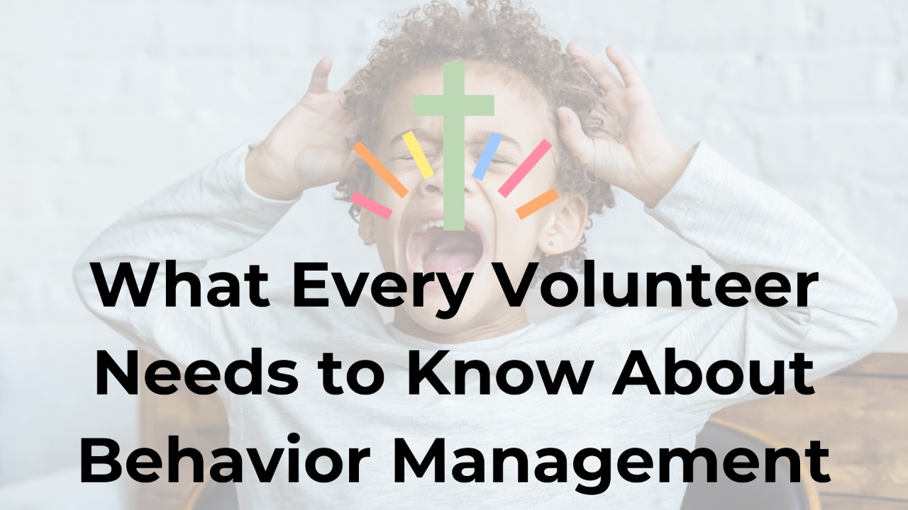 5 Key Behavior Management Strategies in a Disability Ministry