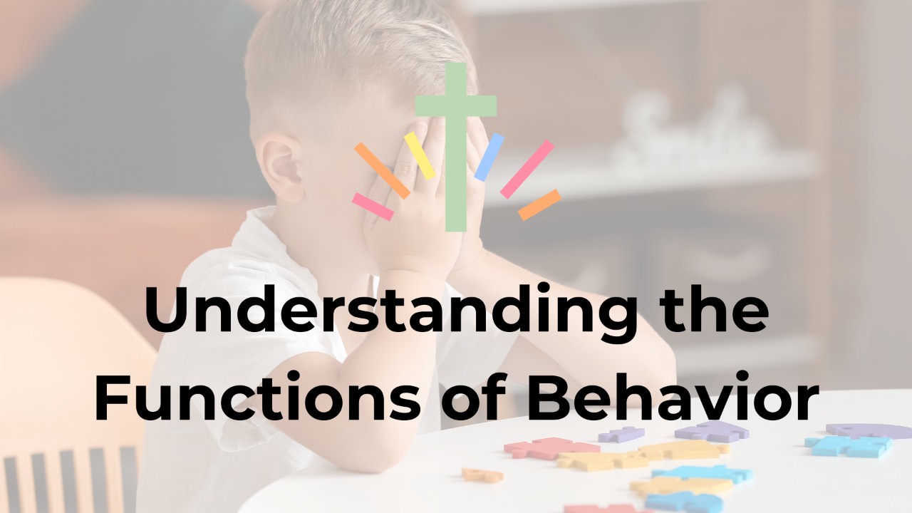 The Functions of Behavior and Disability Ministry