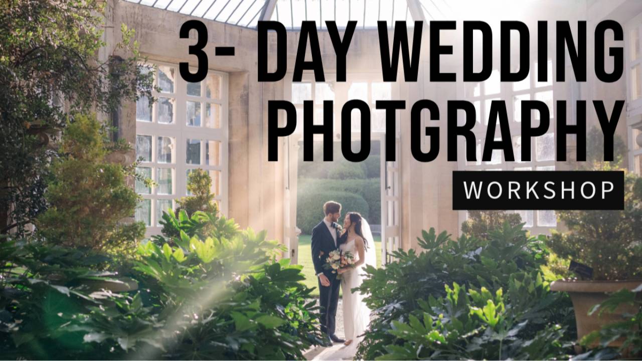 Complete 3-Day Wedding Photography Workshop for All Levels