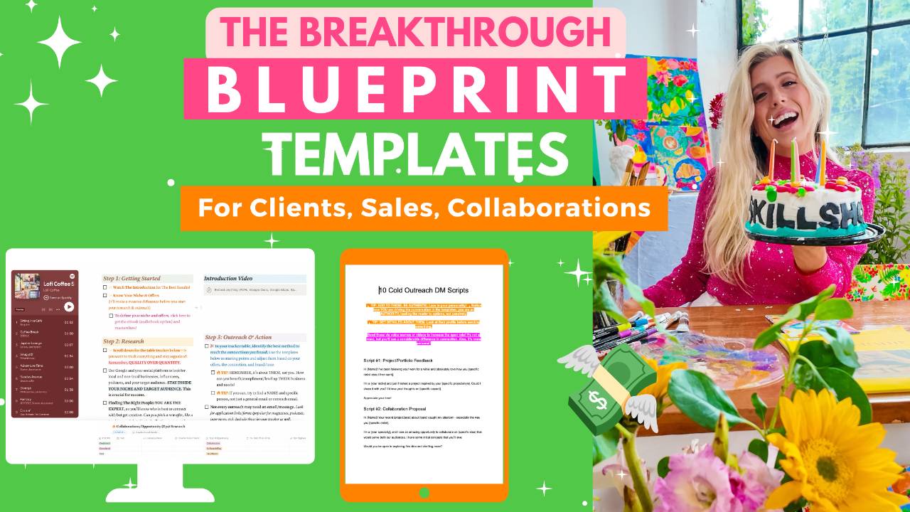 The Breakthrough Blueprint: Templates for Getting Sales and Clients