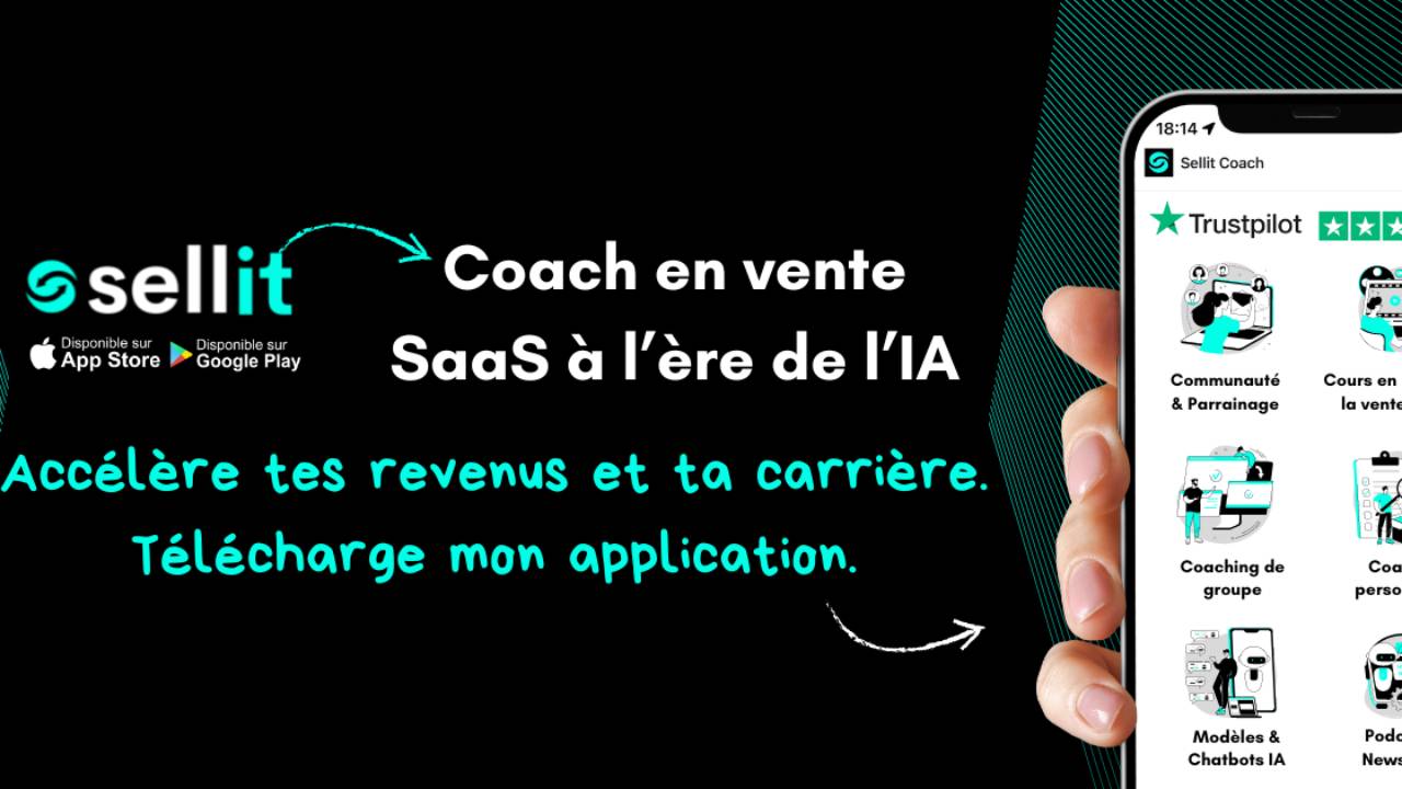 Sellit : Coaching en Vente SaaS à l'ère de l'IA.