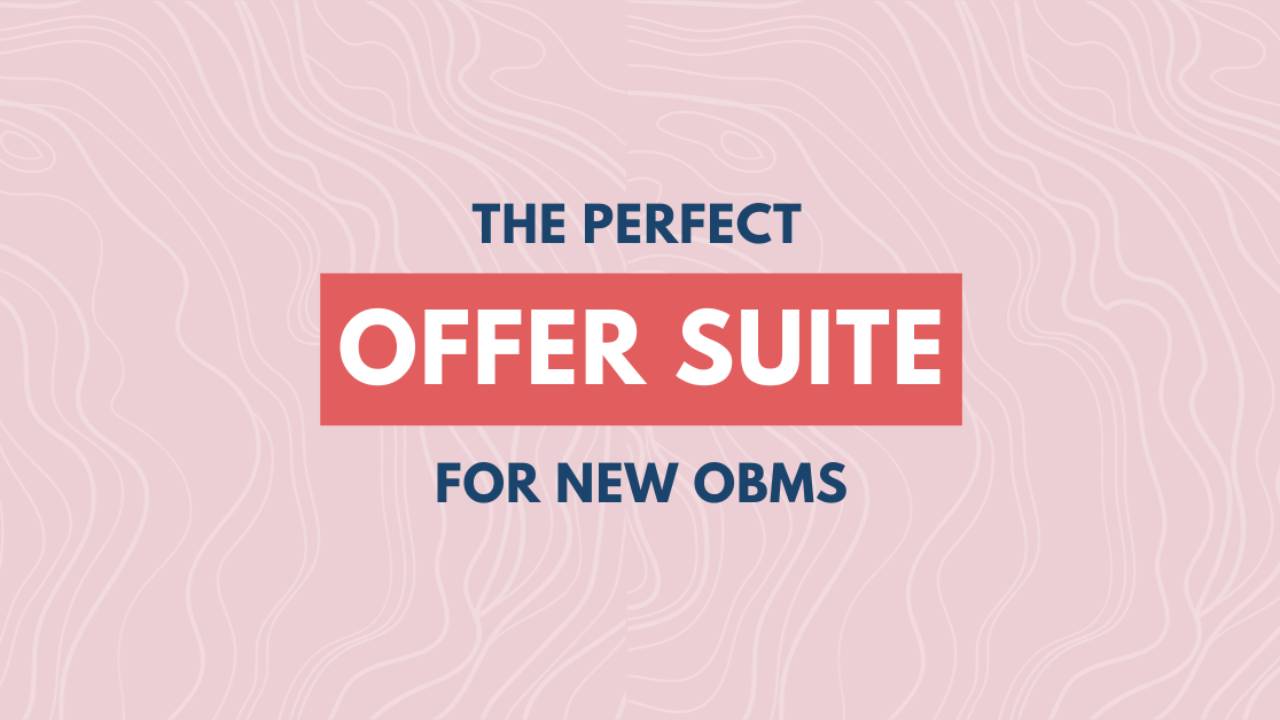 The Perfect Offer Suite for New OBMs