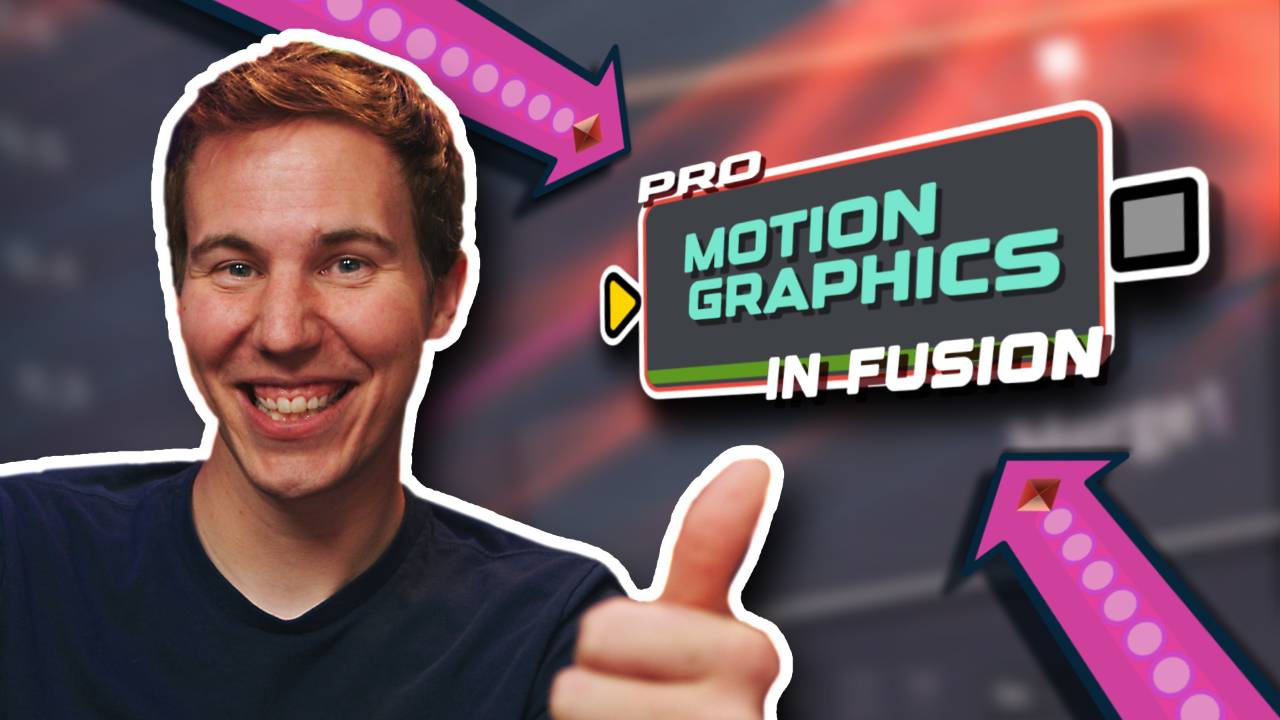 Pro Motion Graphics in Fusion - DaVinci Resolve Course