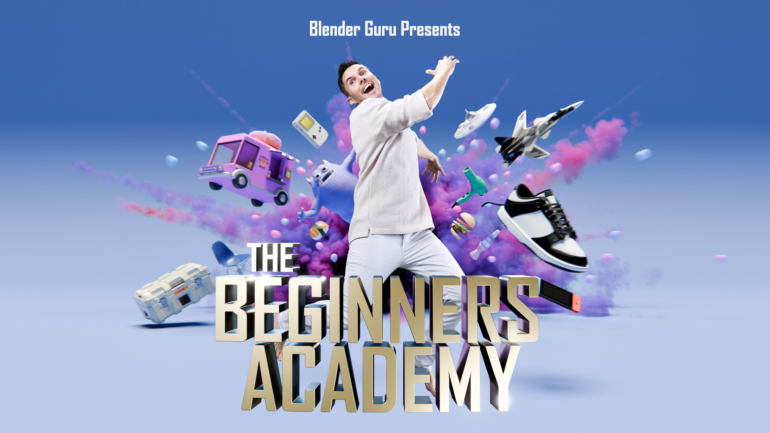 Join the Blender Guru Beginners Academy