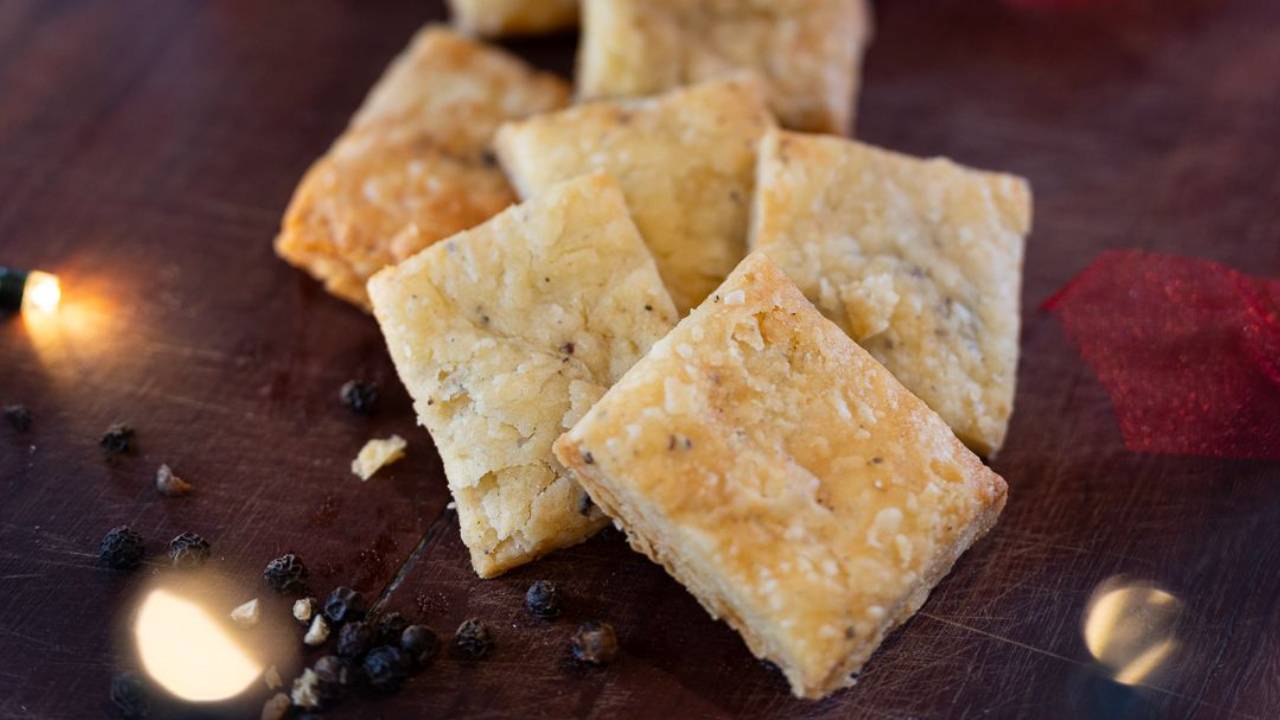 Blue Cheese Biscuits Recipe - Cheese Board | Dishes with