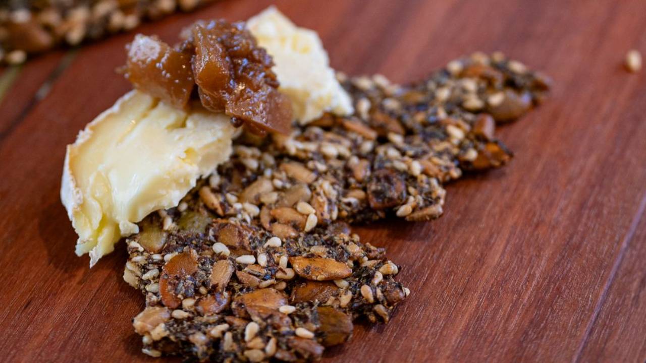 Homemade Healthy Crackers Recipe - Easy | Dishes with Del
