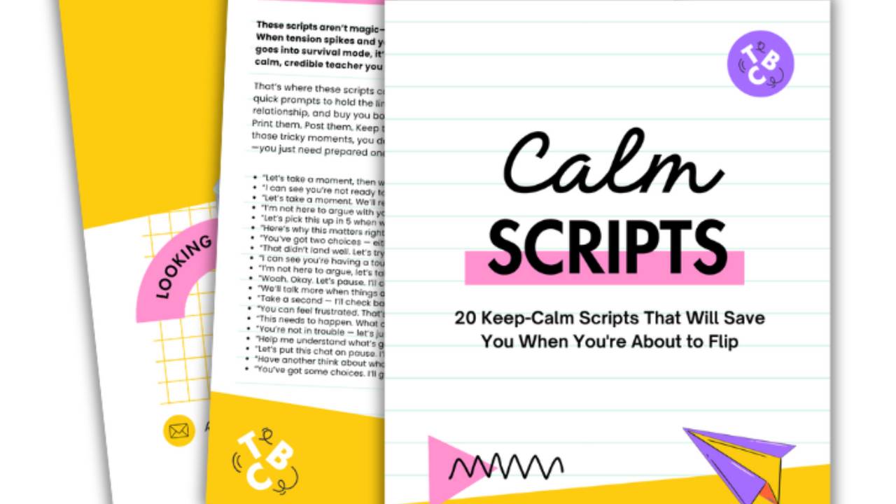 Free Guide: Calm Scripts
