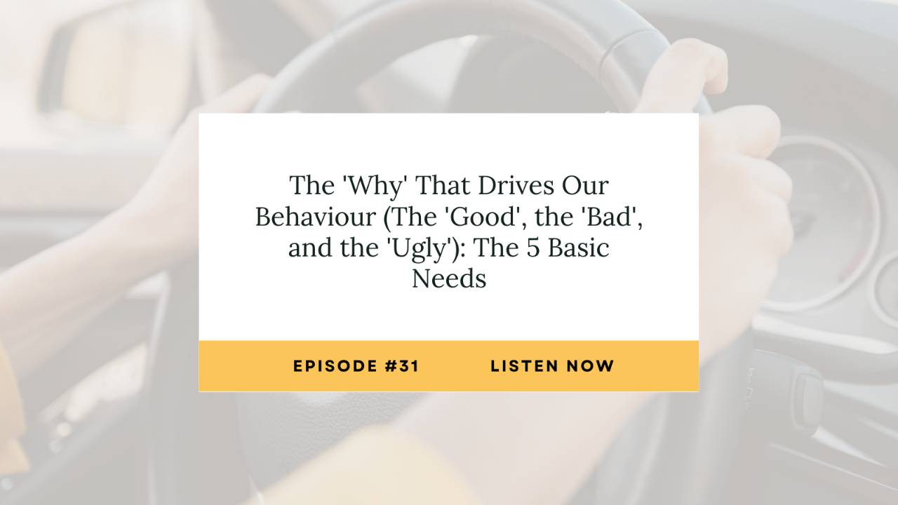 #31: The 'Why' That Drives Our Behaviour