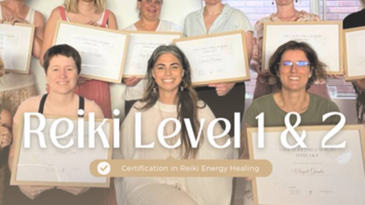 Reiki Level 1 & 2 Certification