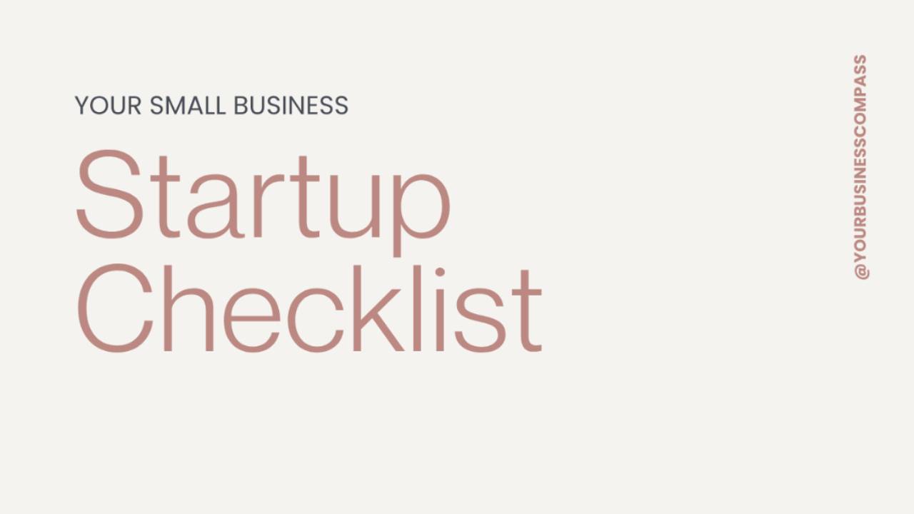 Free Small Business Startup Checklist | Essential Steps to Start