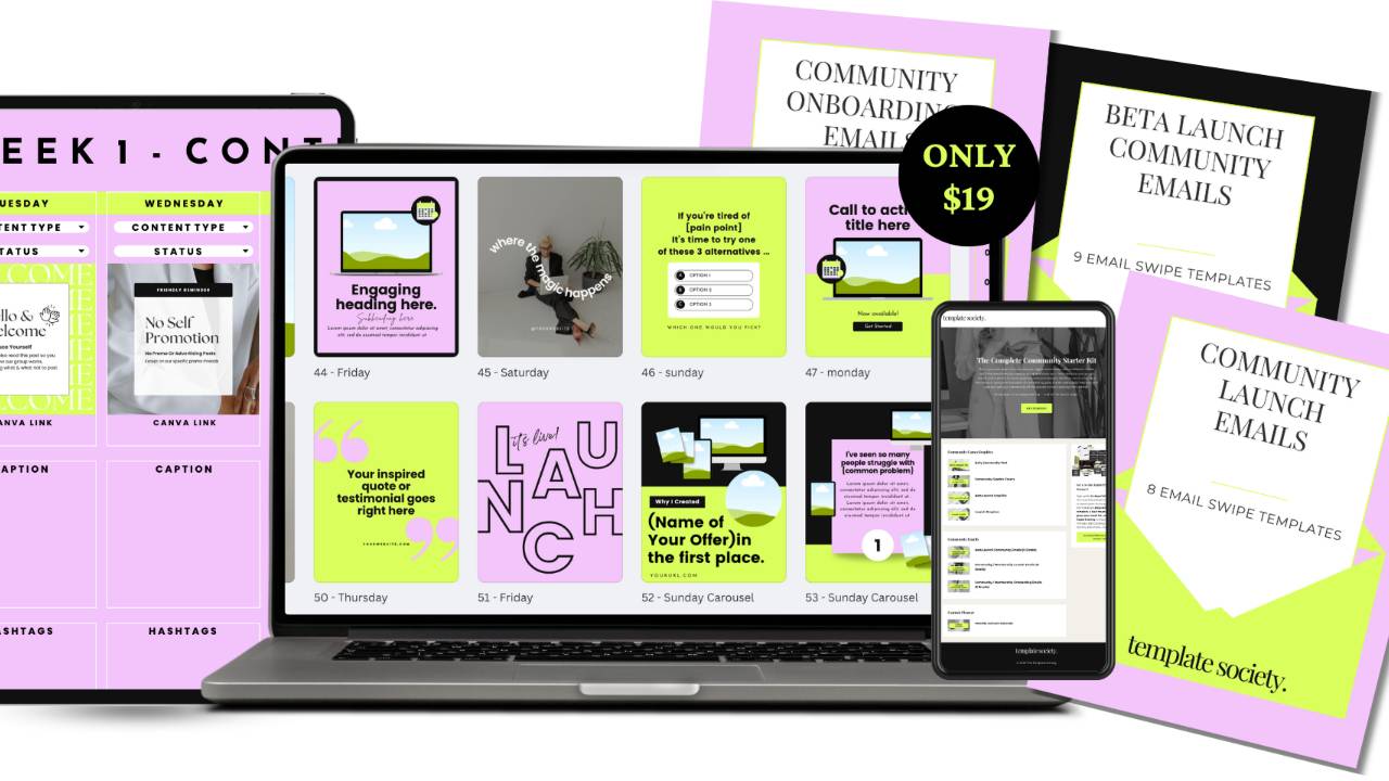 The Complete Community Starter Kit – Launch Online Community Fast