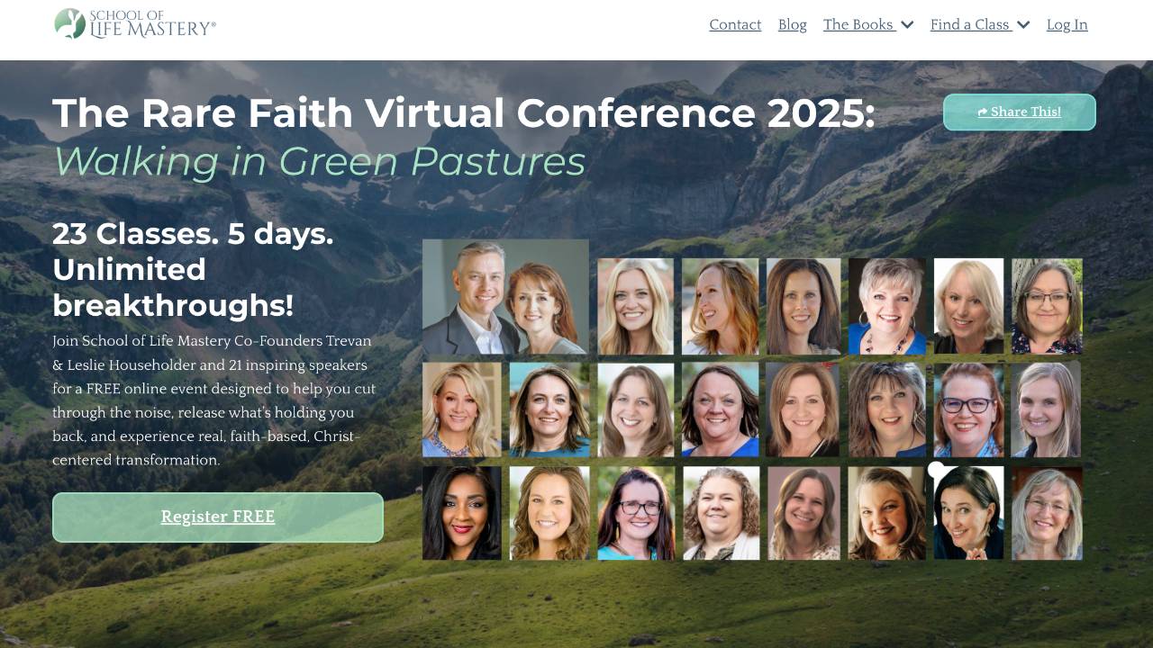 Rare Faith Virtual Conference