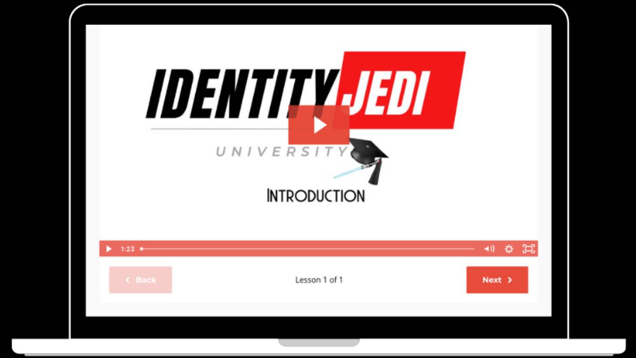 Identity Jedi Mastery Program