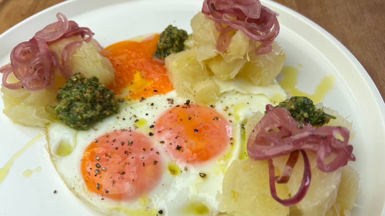 Receta de Yuca Hervida Encebollada