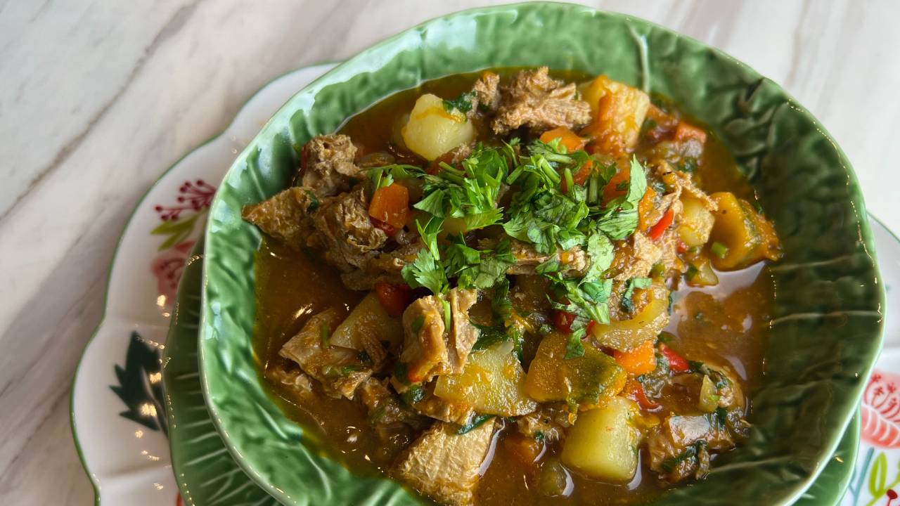 Receta de Mondongo Dominicano ¡Delicioso y reconfortante caldo!