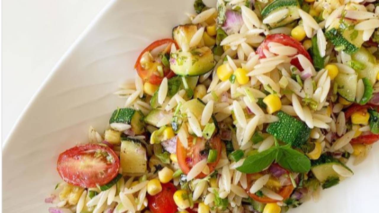 Receta de Ensalada de Orzo