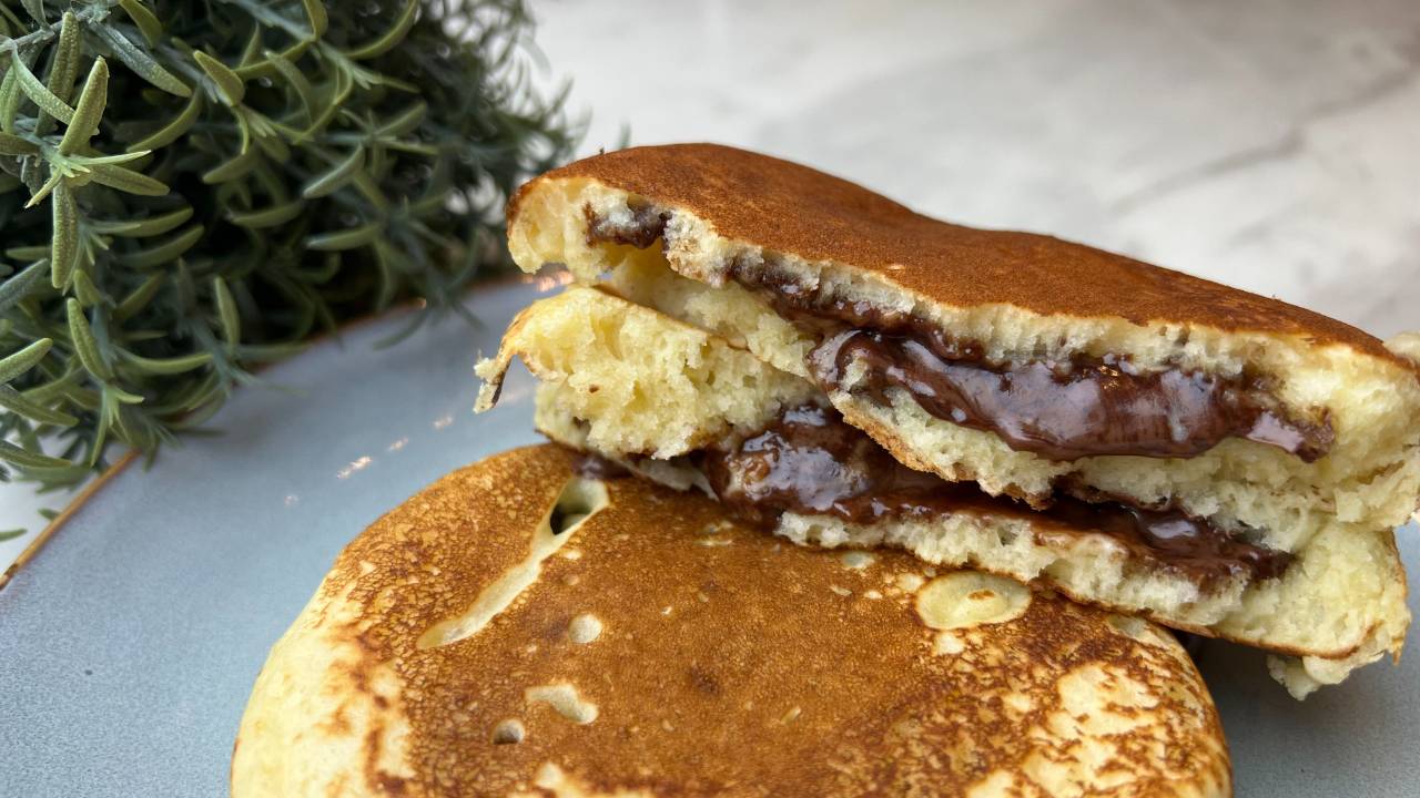 Receta de Nutella Pancakes