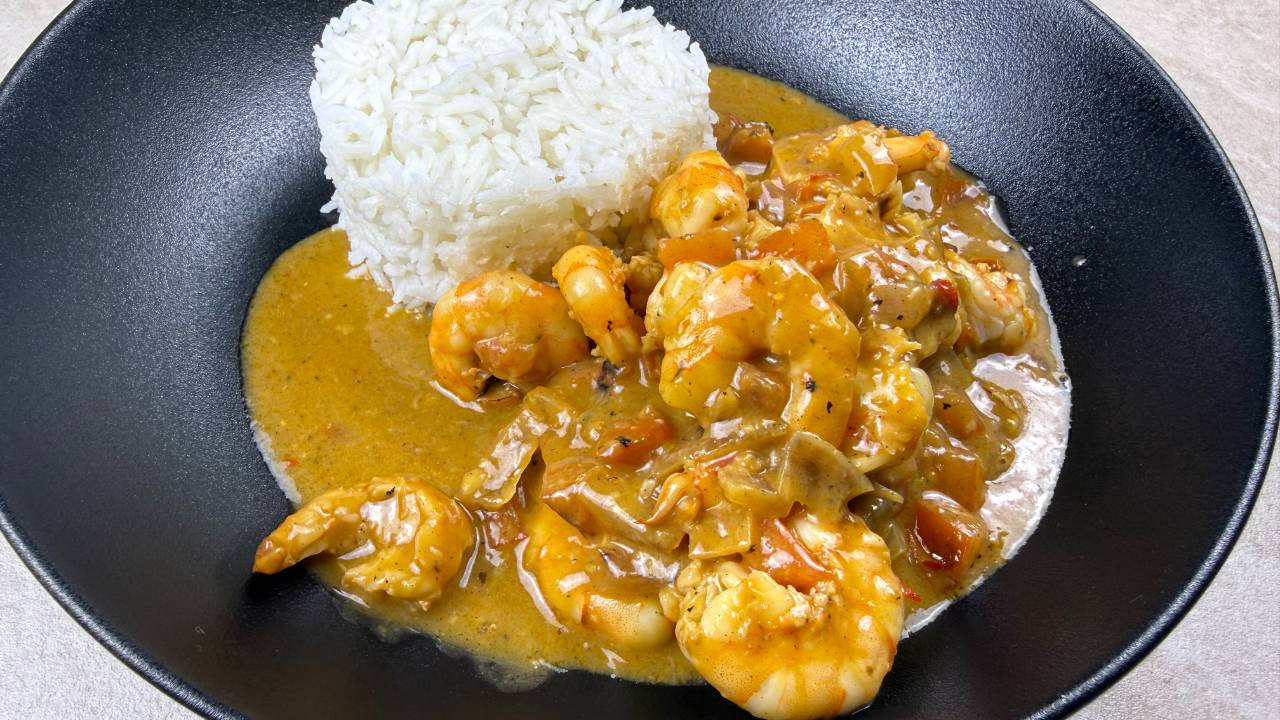 Receta de Camarones con Coco Fáciles