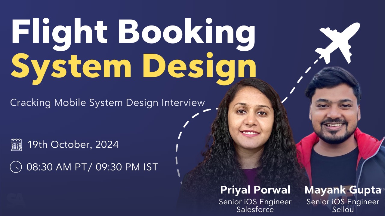 Flight Booking Mobile System Design